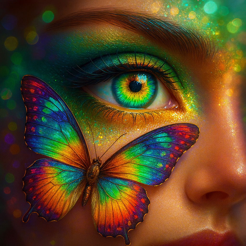 Butterfly Vision Diamond Painting Kit (Full Drill)