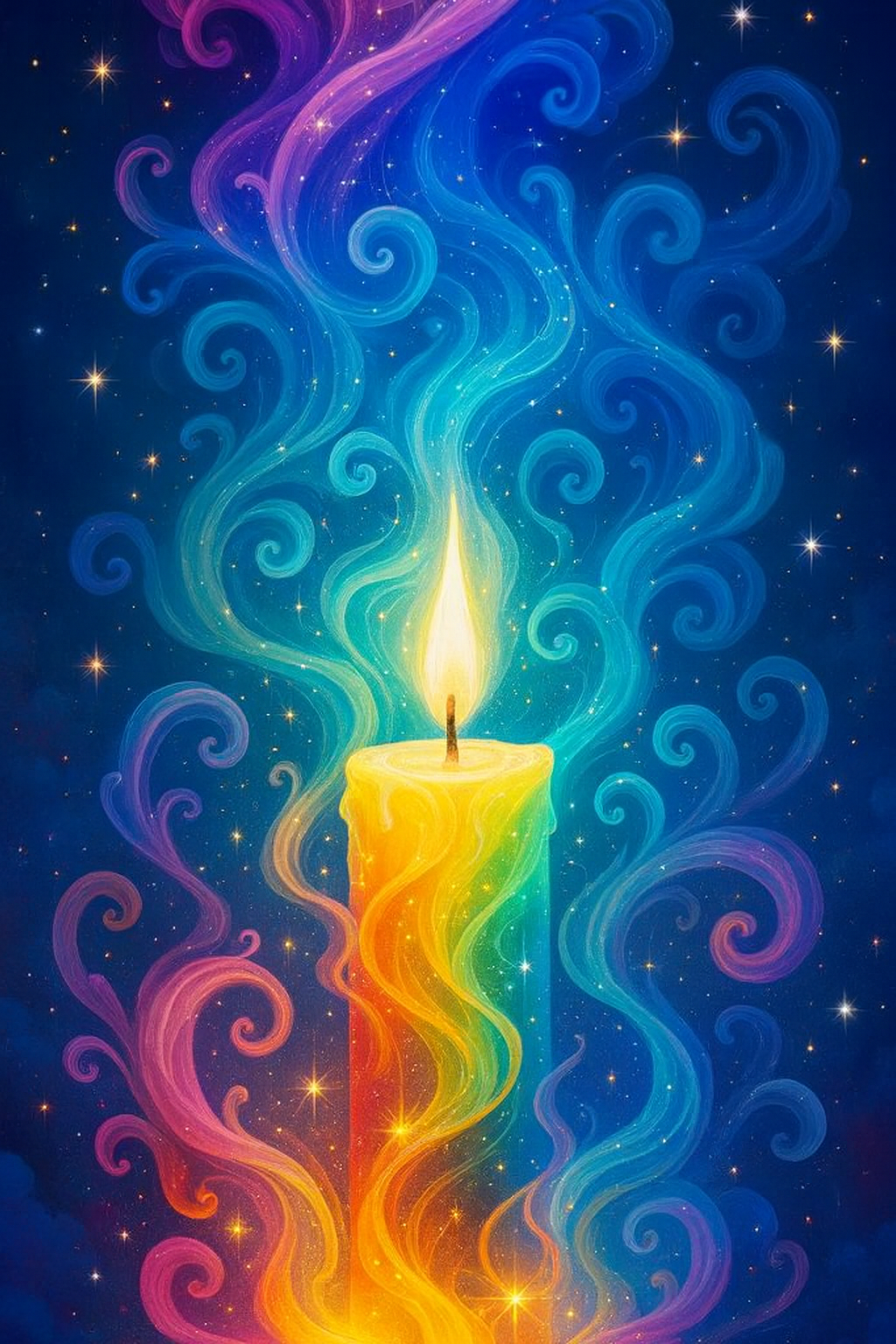 Mythic Candle - Full Canvas 5D Diamond Painting Kit