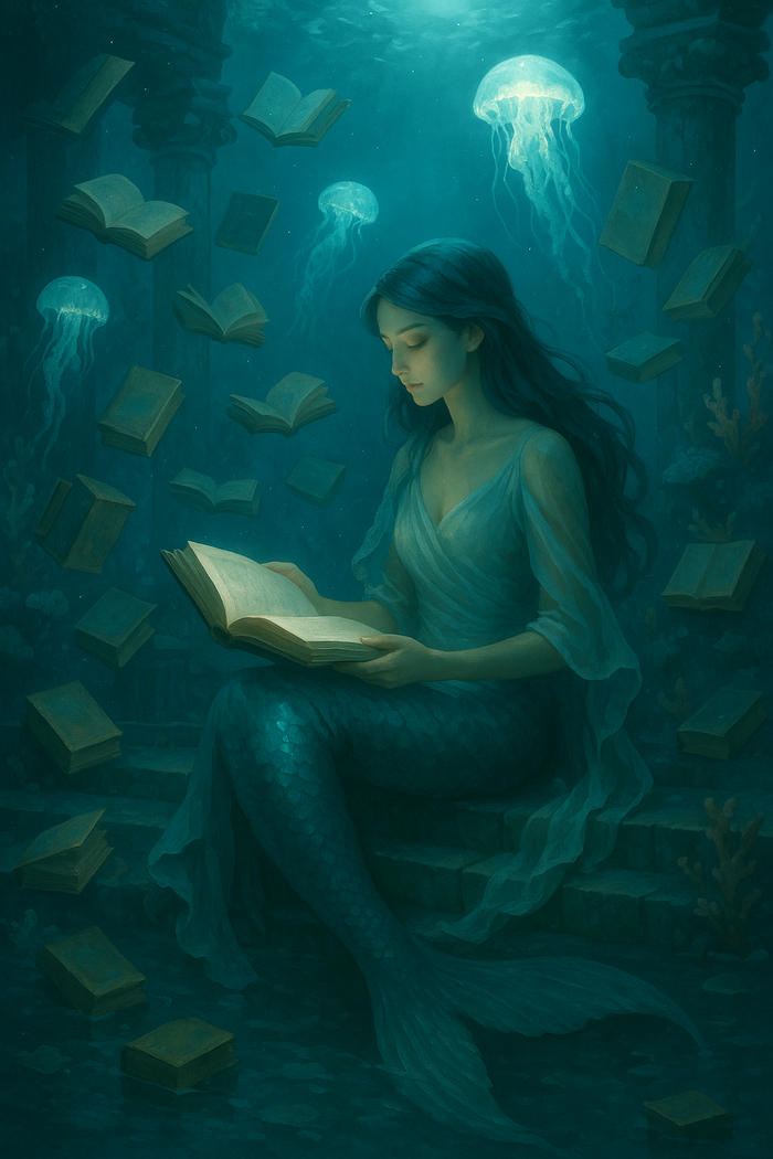 Underwater Library - Full Canvas 5D Diamond Painting Kit