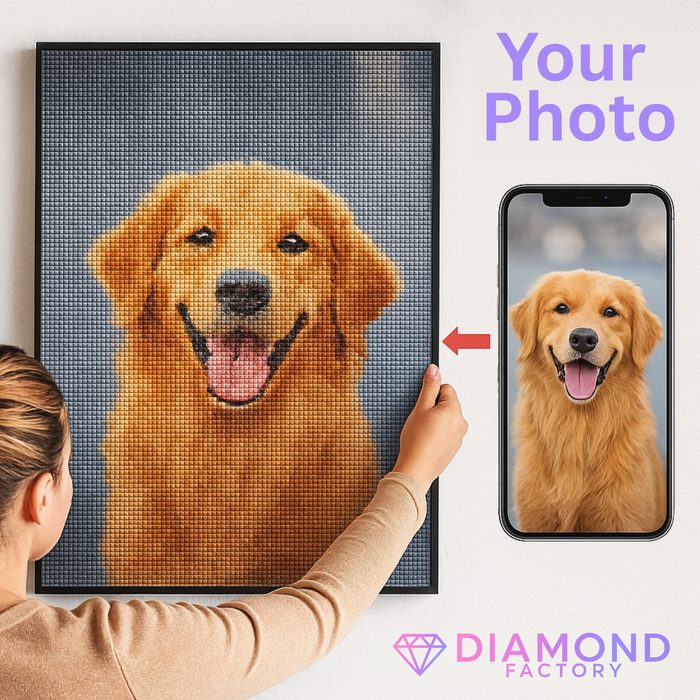 Custom Diamond Painting Kit (Full Drill)