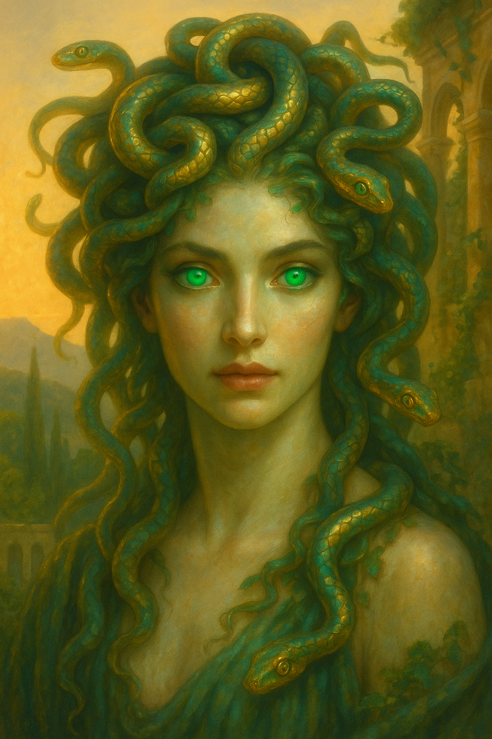 Medusa is Awake - Full Canvas 5D Diamond Painting Kit